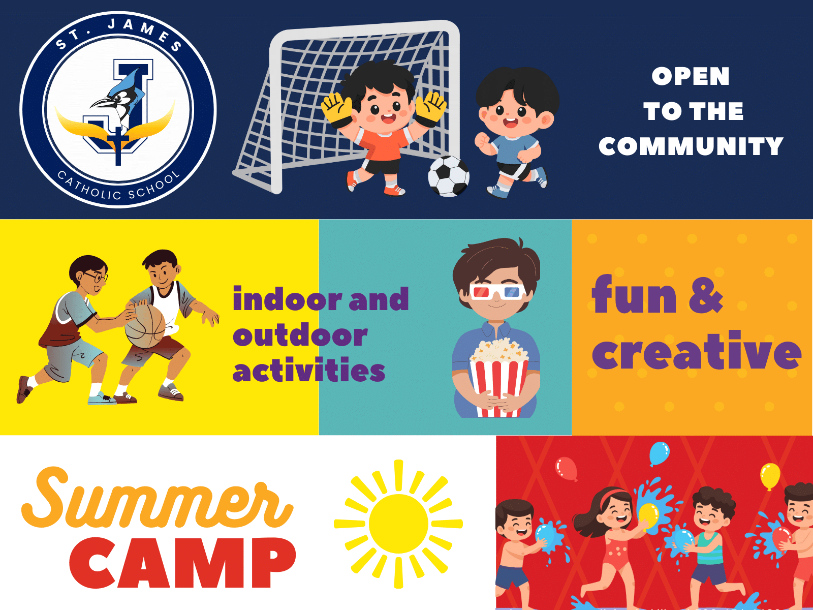 Summer Camp at St. James Catholic School - Louisville Family Fun